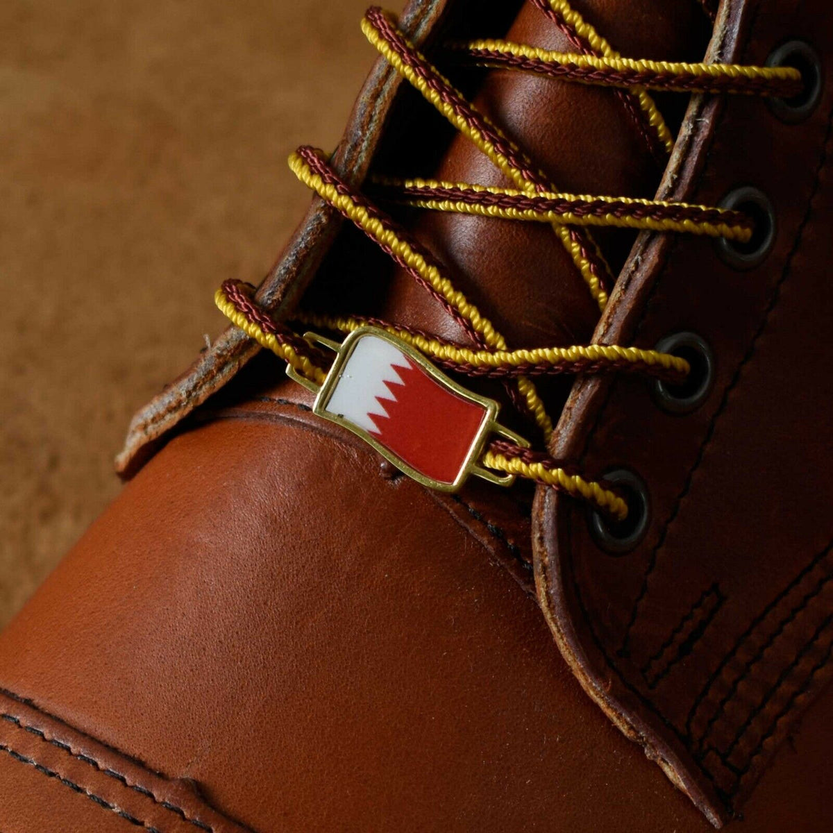 USA Flags Shoes Boot Lace Keeper Holder American Red Wing Thorogood ...