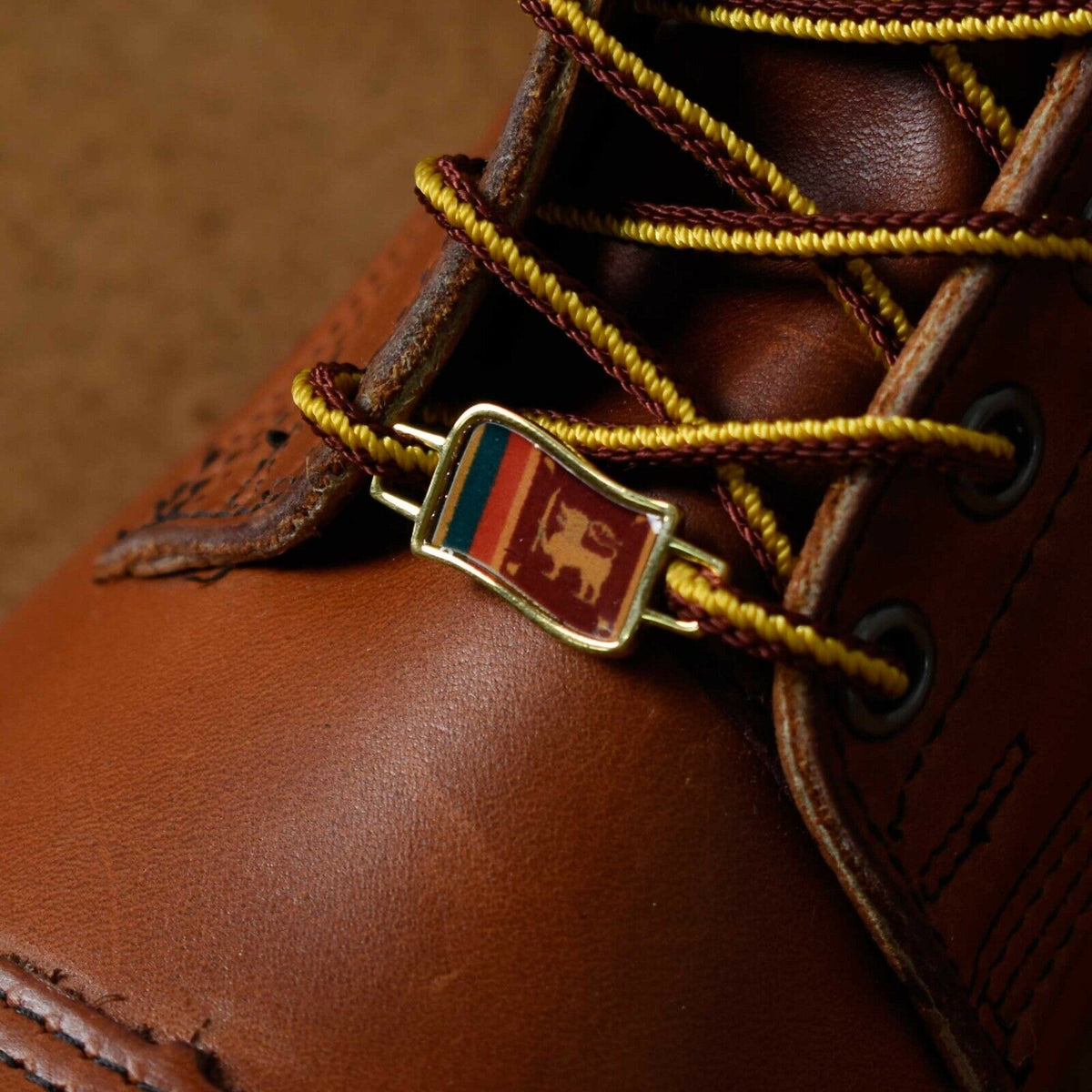 USA Flags Shoes Boot Lace Keeper Holder American Red Wing Thorogood ...