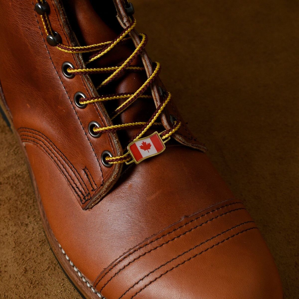 USA Flags Shoes Boot Lace Keeper Holder American Red Wing Thorogood ...